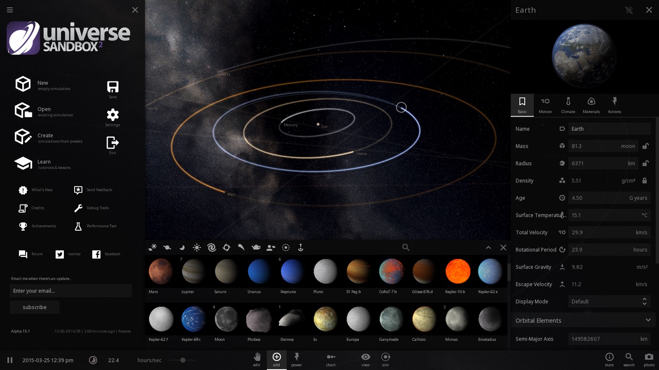 Universe Sandbox 2 Alternatehistory