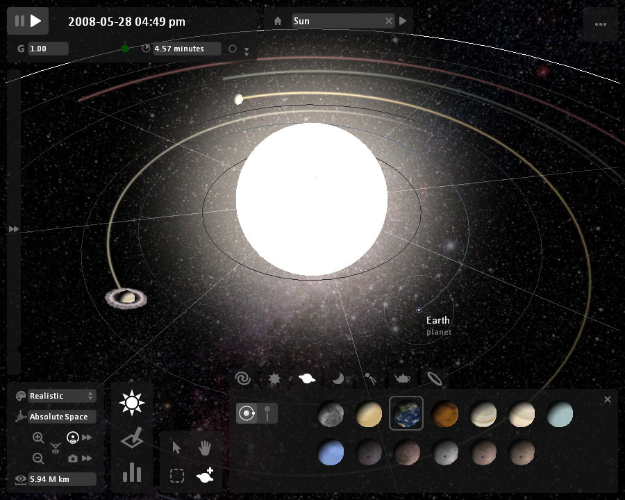 Universe Sandbox Screenshots